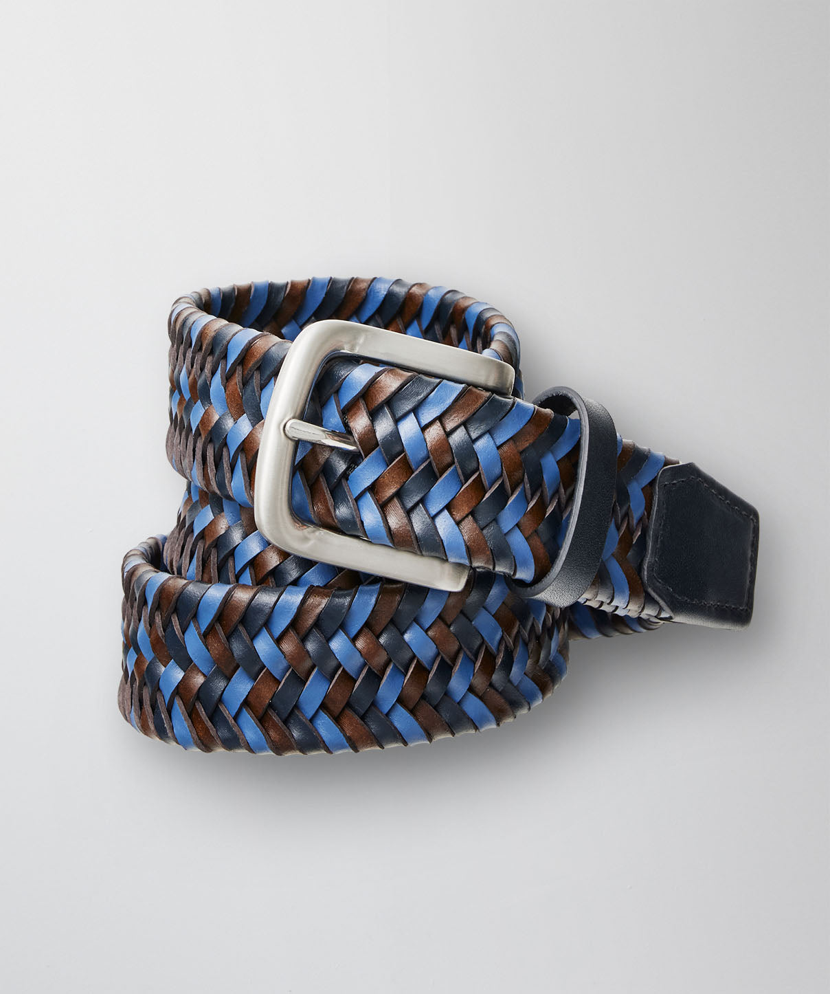 Leather Stretch Belt - Multi - category_2:Belts - GAZMAN