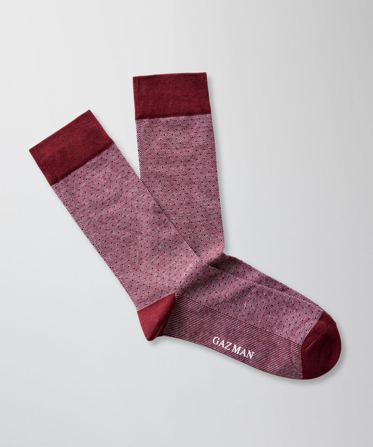 Non Tight Birdseye Socks - Port - Socks - GAZMAN