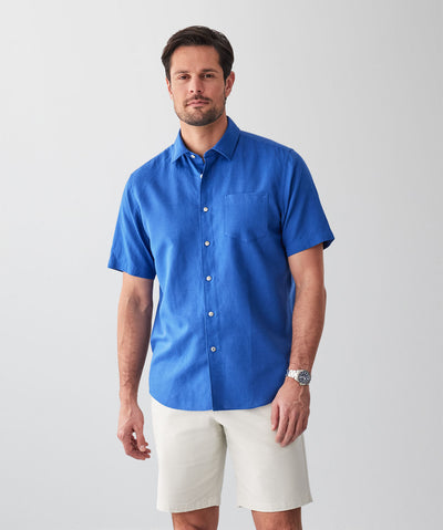 Men's Short Sleeve Shirts - Printed, Cotton Casual & Linen - GAZMAN
