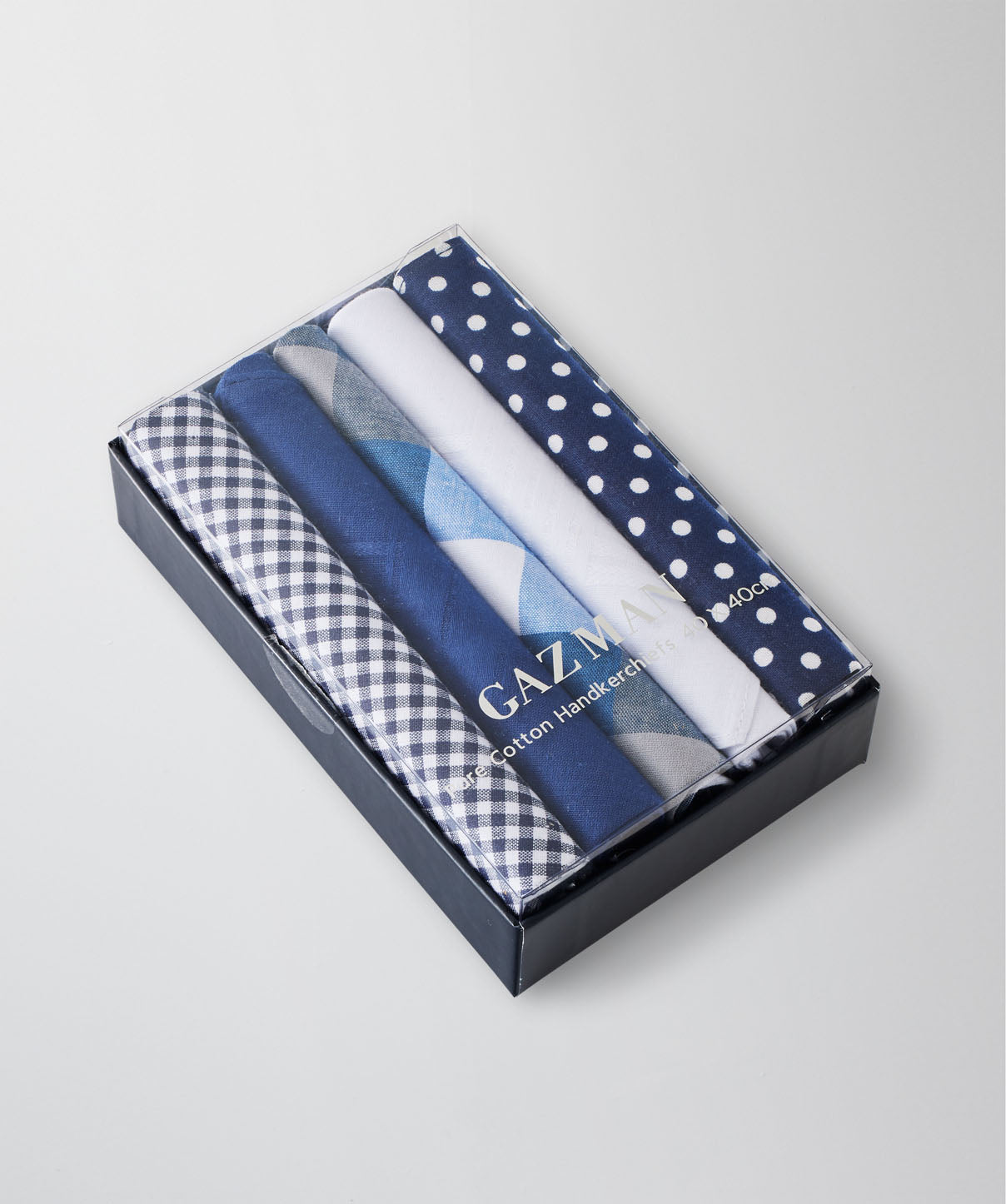 Box Set of 5 Classic Handkerchiefs - Multi - accessories - GAZMAN