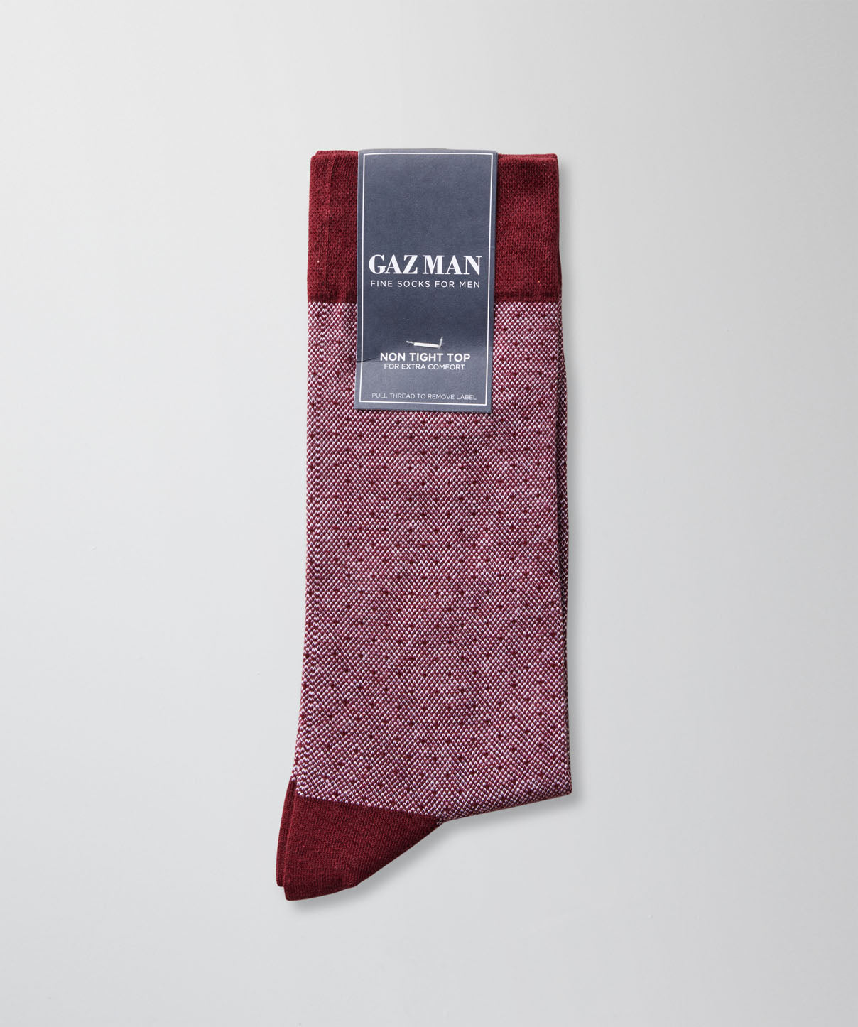 Non Tight Birdseye Socks - Port - Socks - GAZMAN