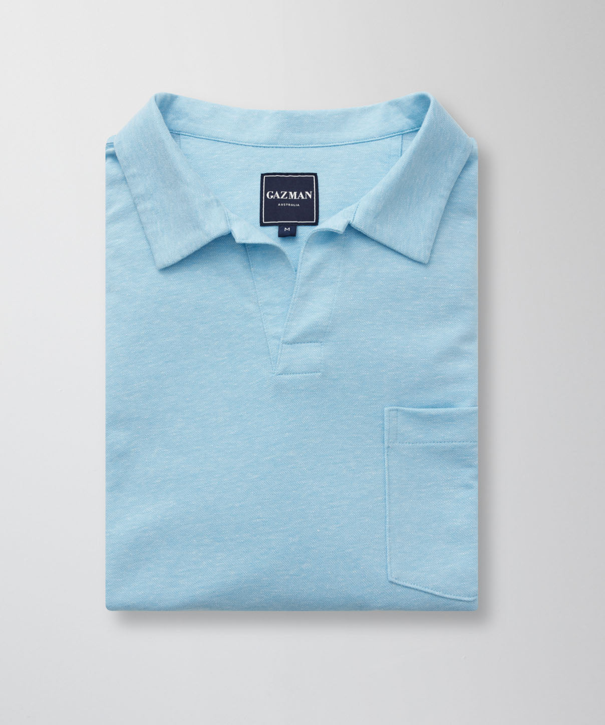 Resort Polo - Sky Blue - polos - GAZMAN