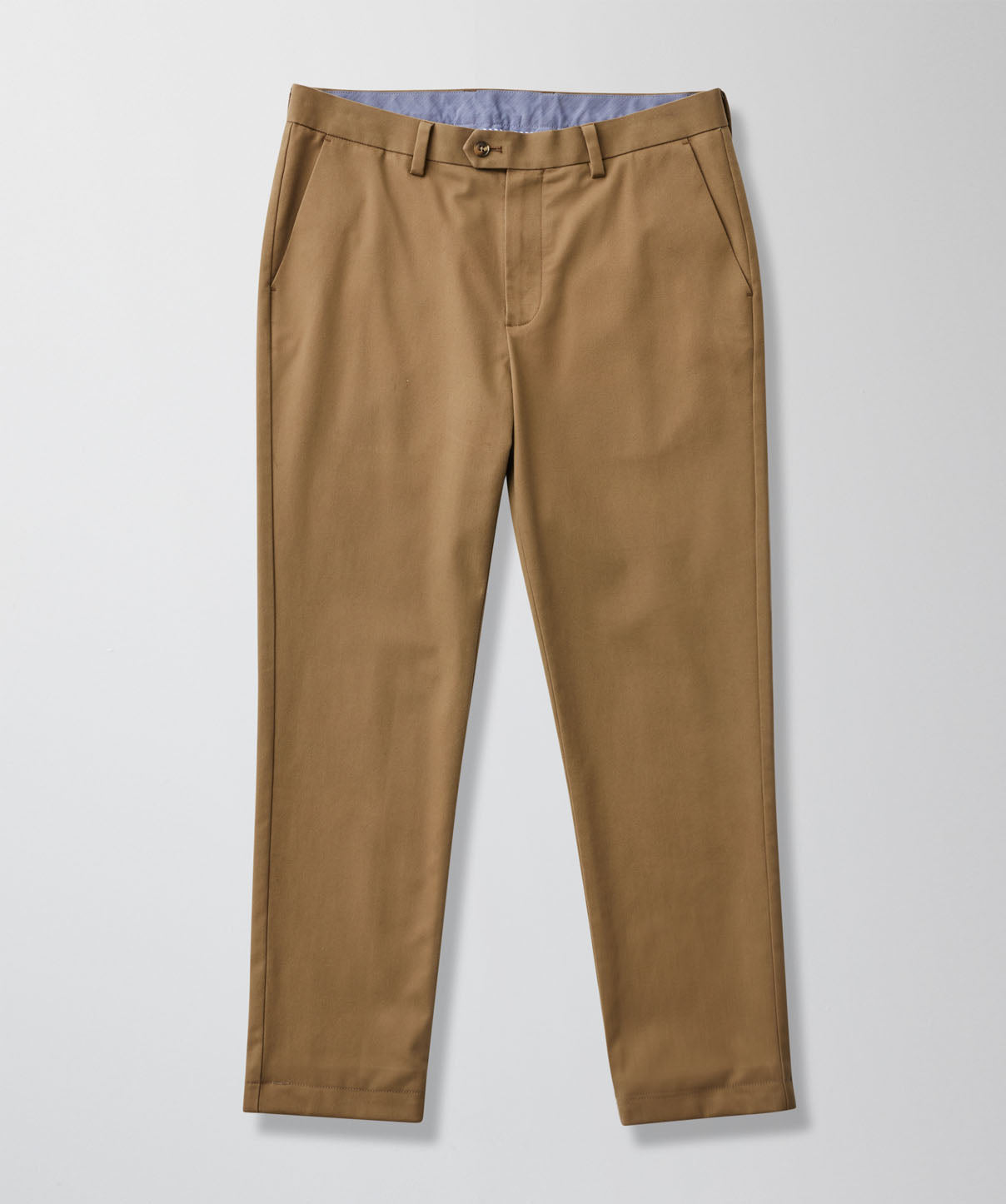 Non-Iron Modern Chino Pants - Bison - Casual Pants - GAZMAN