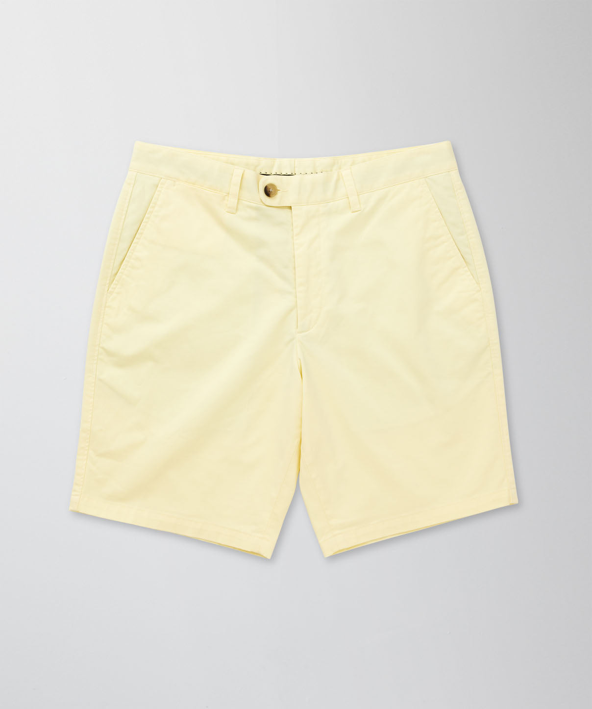 Comfort Twill Shorts - Pale Yellow - x-shorts - GAZMAN