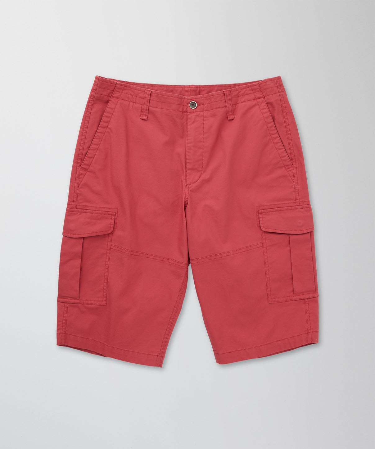 Long Cargo Shorts - Red - x-shorts - GAZMAN