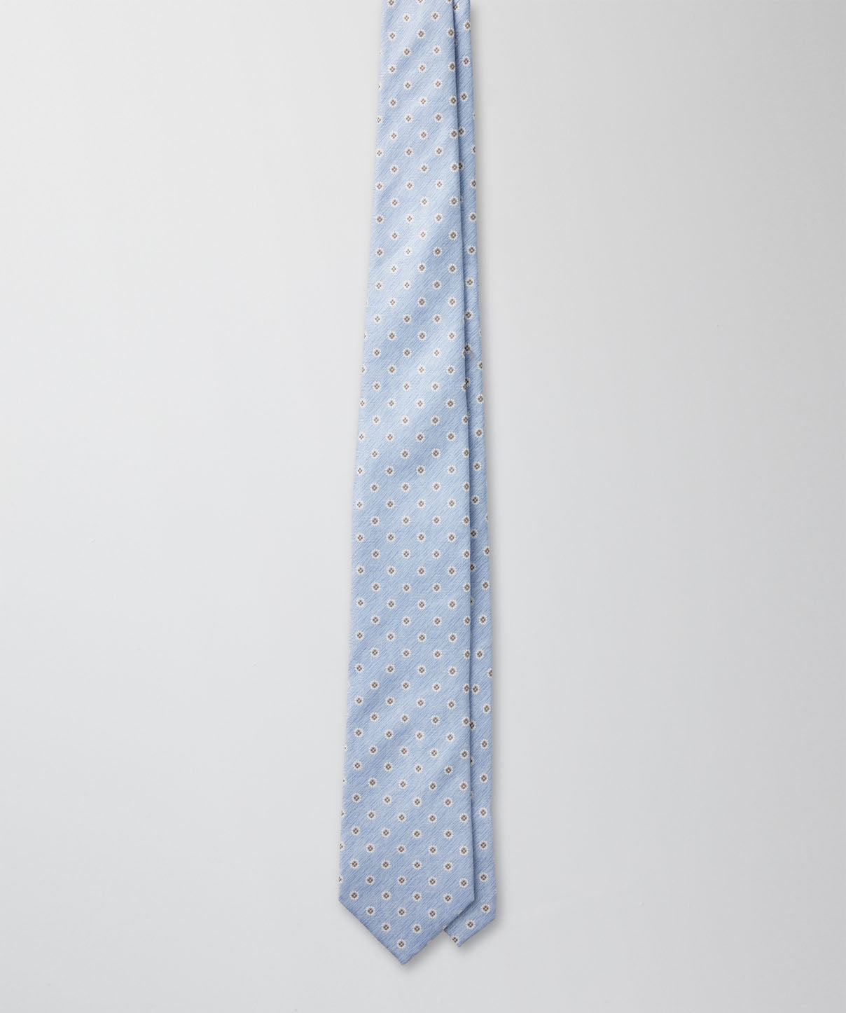 Silk Texture Plain Tie - Pale Blue - Ties - GAZMAN