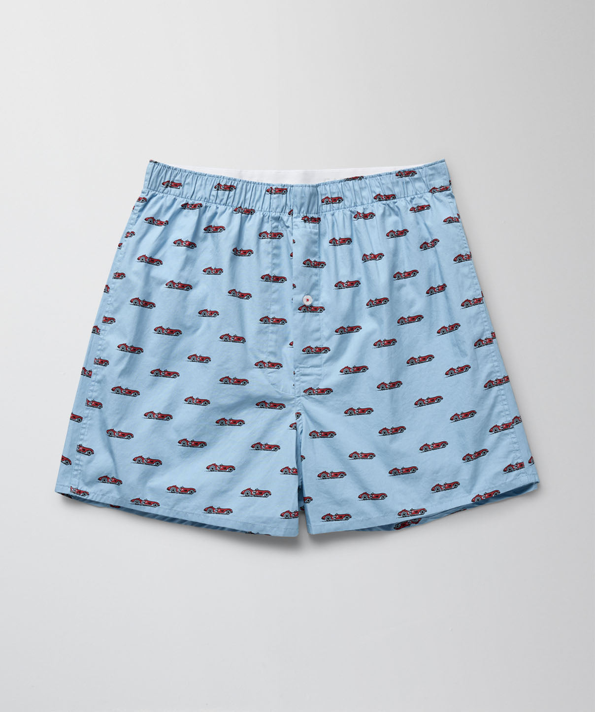 Racing Car Boxer Shorts - Blue - underwear - GAZMAN