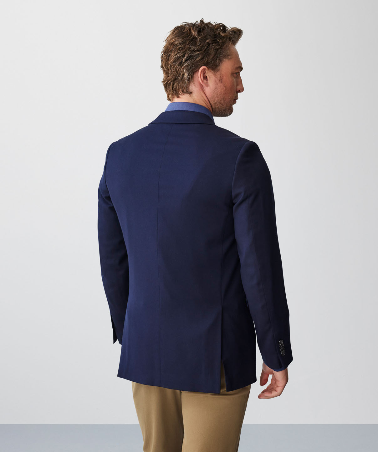 Performance Stretch Sports Jacket - Navy - Sports Jackets - GAZMAN