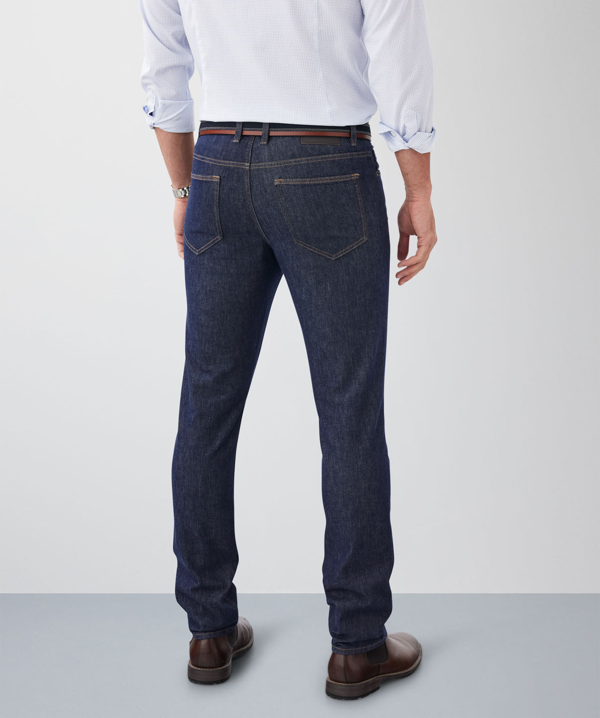 Colourstay Modern Fit Jeans - Raw Rinse - category_2:Jeans - GAZMAN