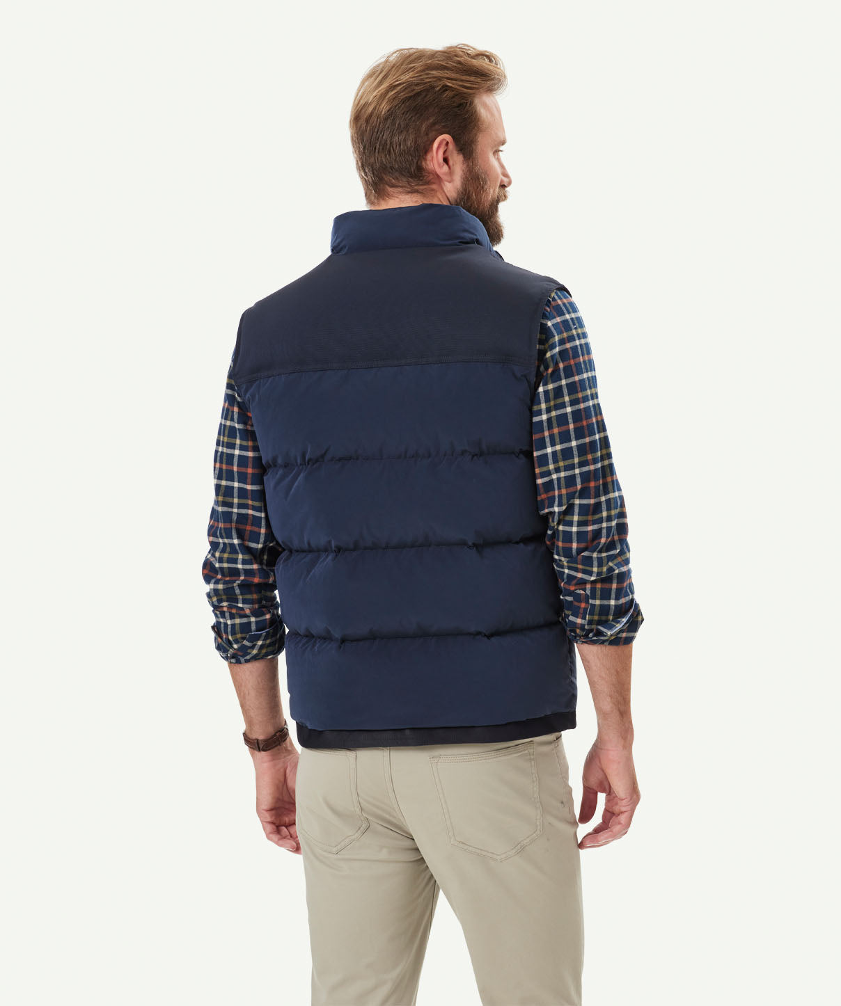 Wilmot Panel Vest - Navy - category_2:Vests - GAZMAN