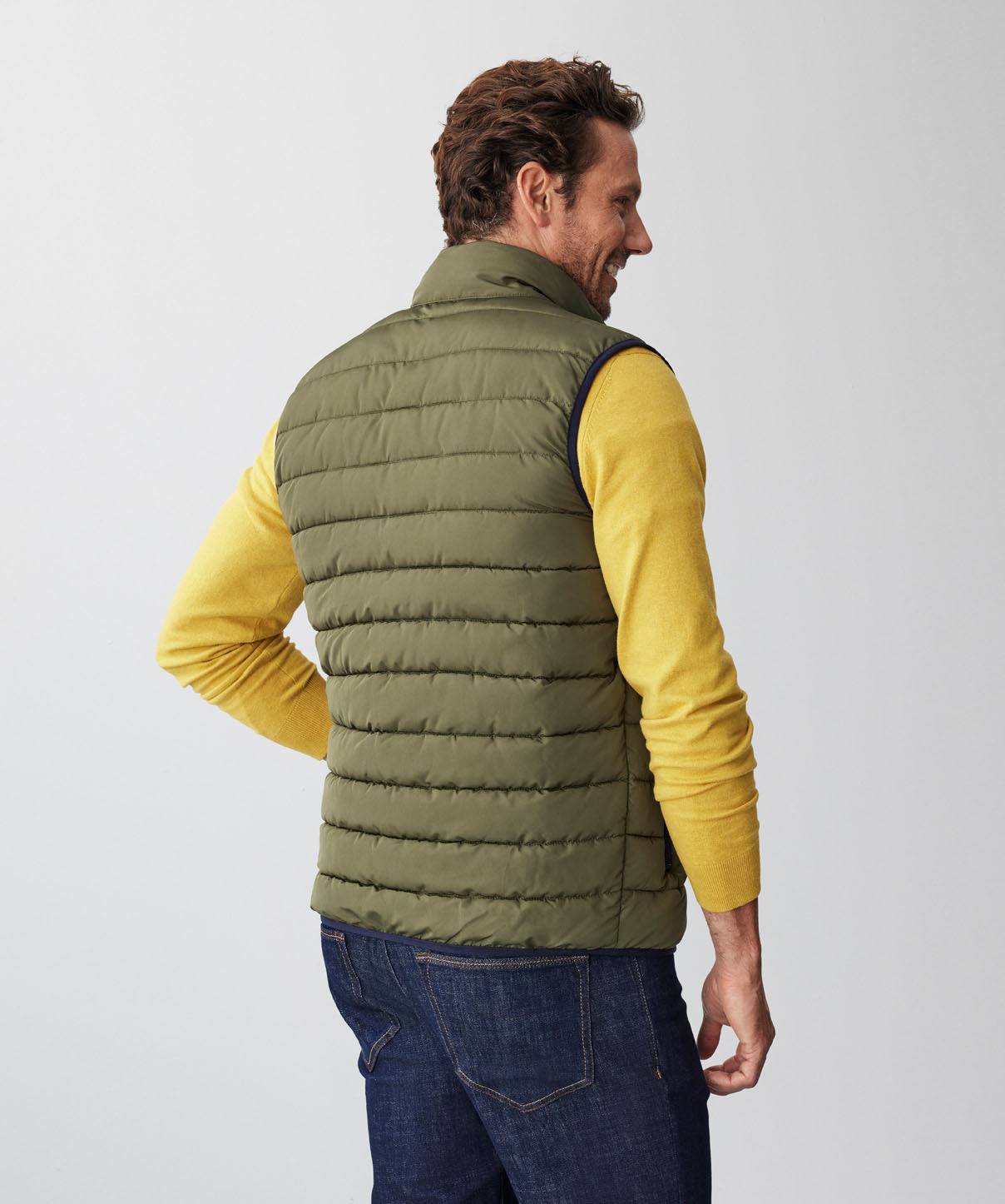 Lightweight Puffer Vest - Moss - Vests - GAZMAN