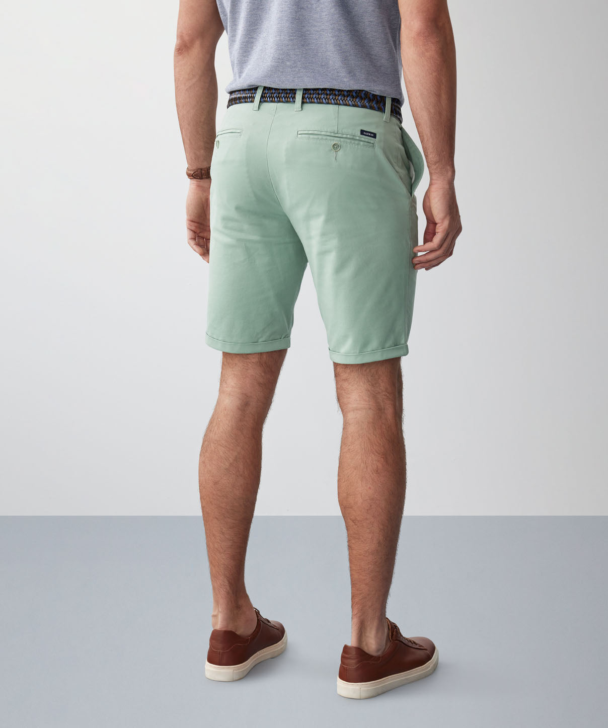 Modern Club Shorts - Sage - shorts - GAZMAN
