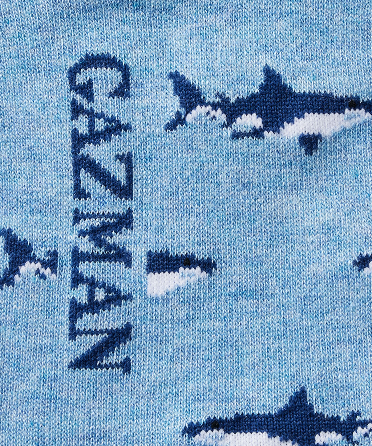 Non Tight Shark Socks - Blue Marle - Socks - GAZMAN