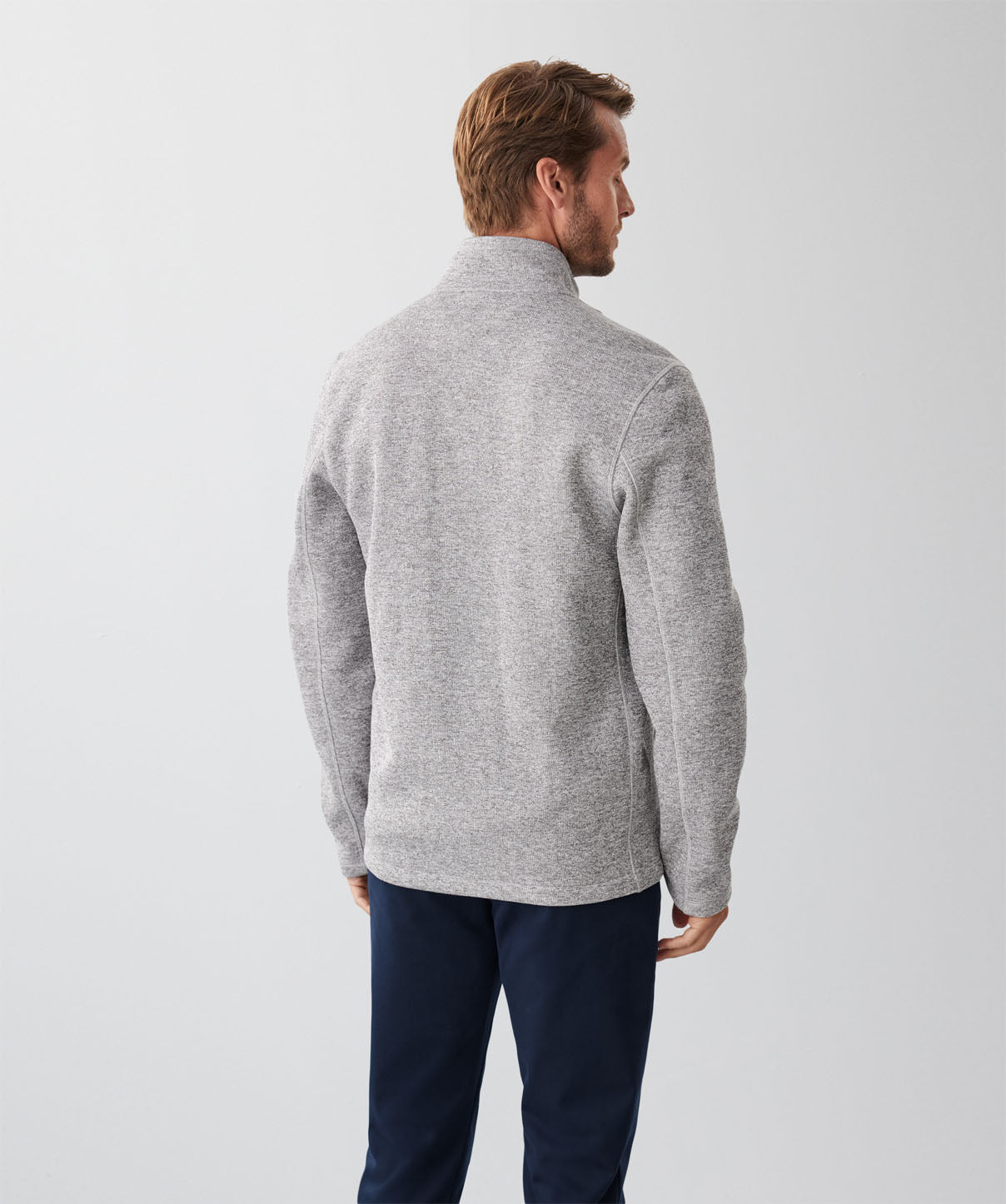 GAZFLEX Zip Through Sweat - Grey - x-sweats - GAZMAN