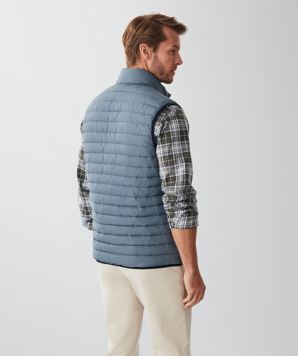 Lightweight Puffer Vest - Sea Green - vest - GAZMAN