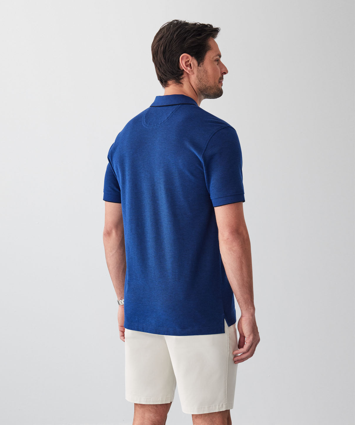 Oxford Pocket Polo - Deep Blue - polos - GAZMAN