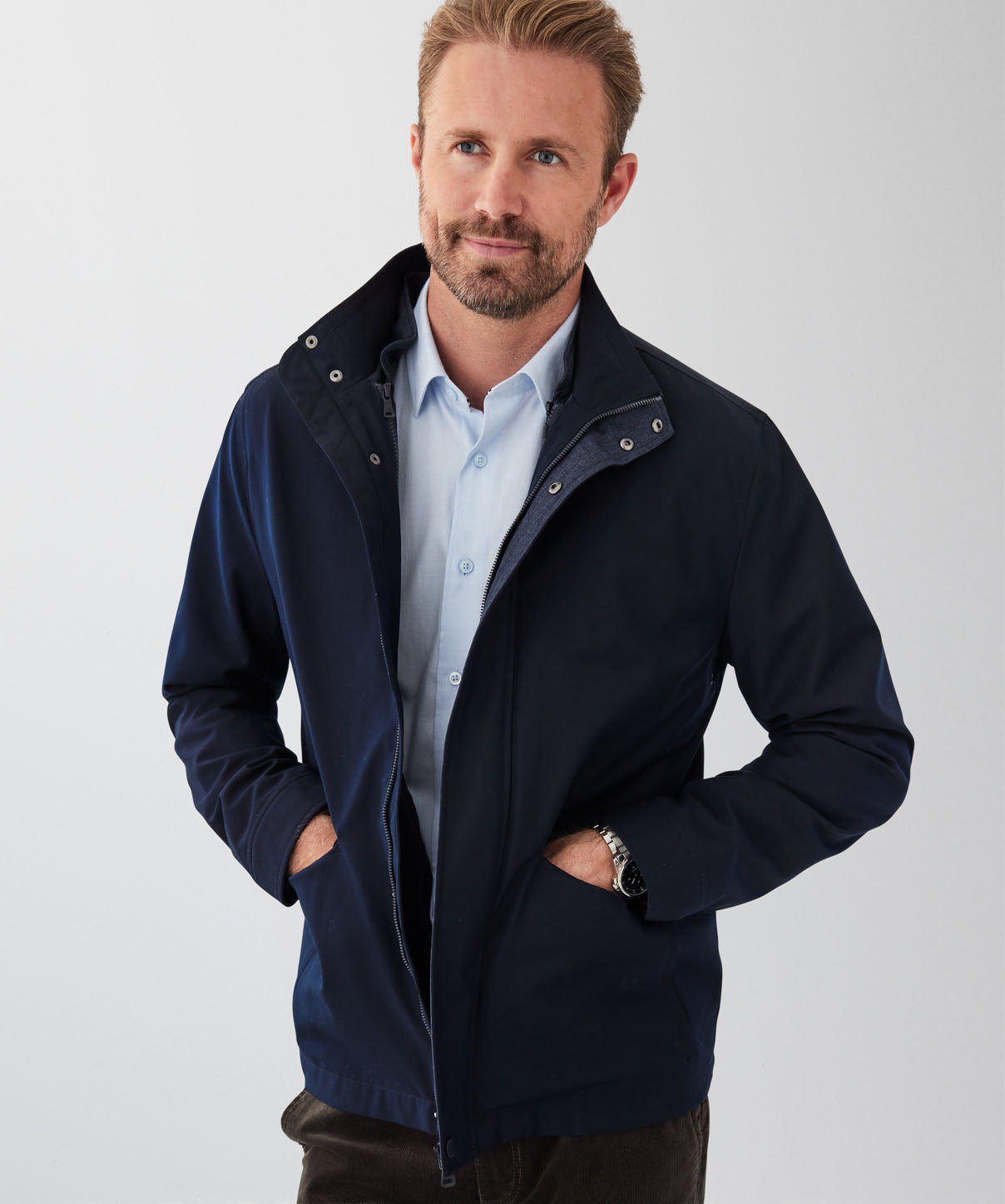 Hampton 2-in-1 Jacket - Navy - casual_jackets - GAZMAN