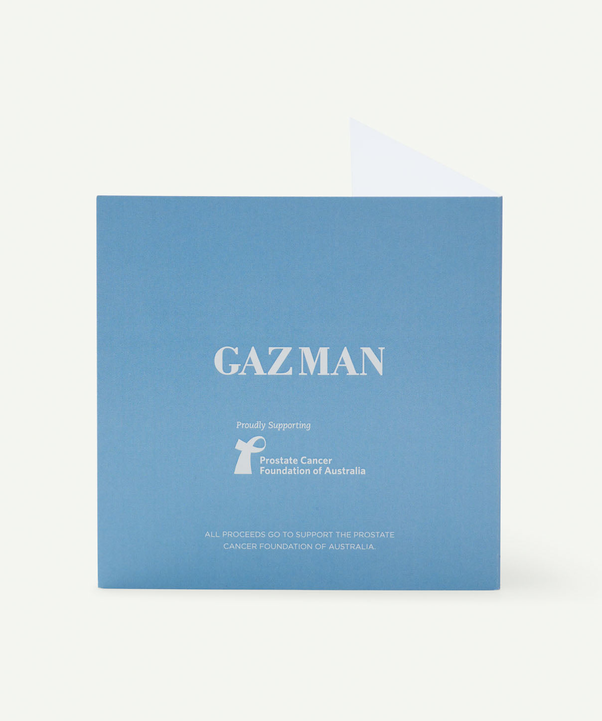 PCFA Greeting Card - Blue - x-DONATION - GAZMAN