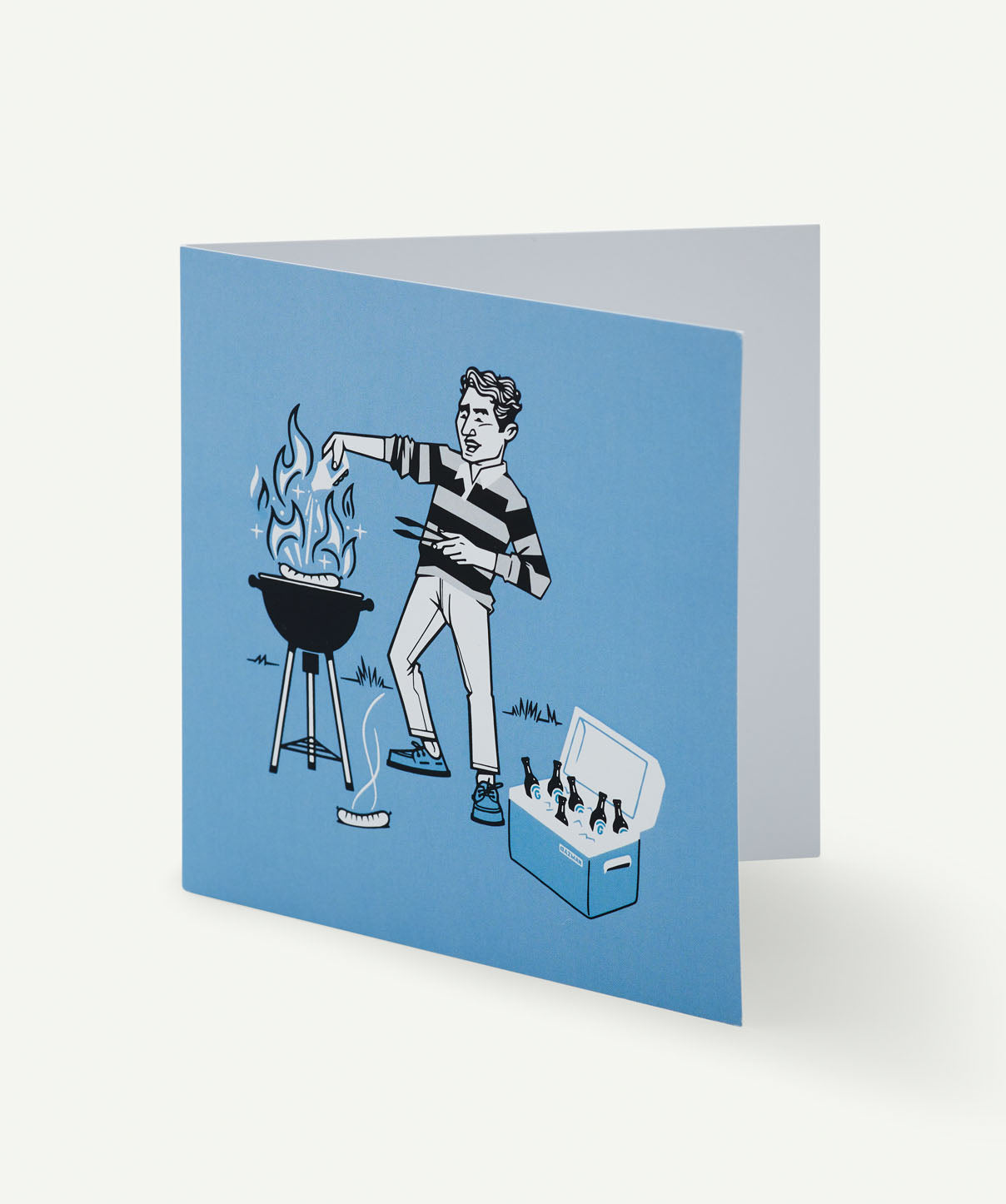 PCFA Greeting Card - Blue - x-DONATION - GAZMAN