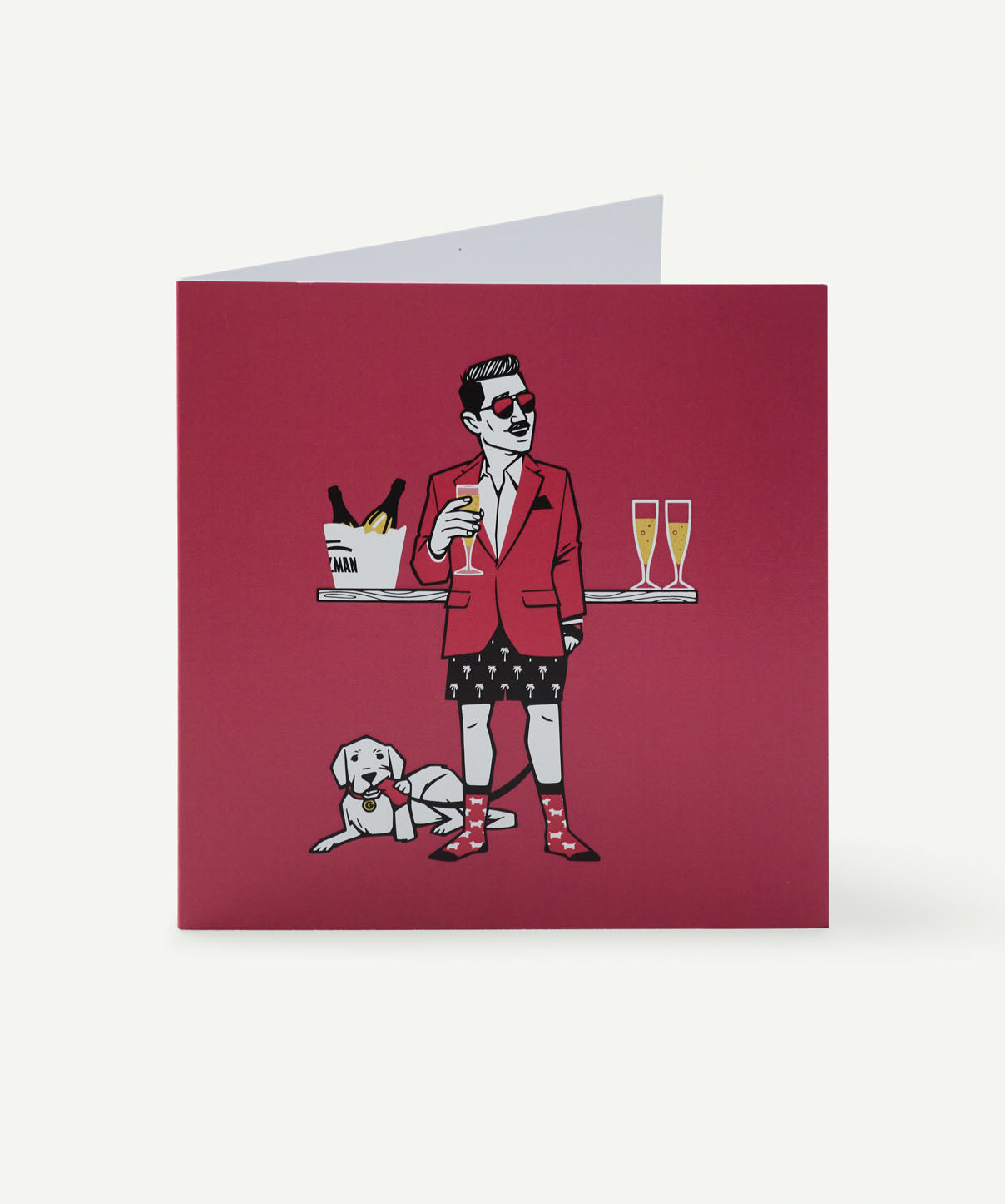 PCFA Greeting Card - Pink - x-DONATION - GAZMAN