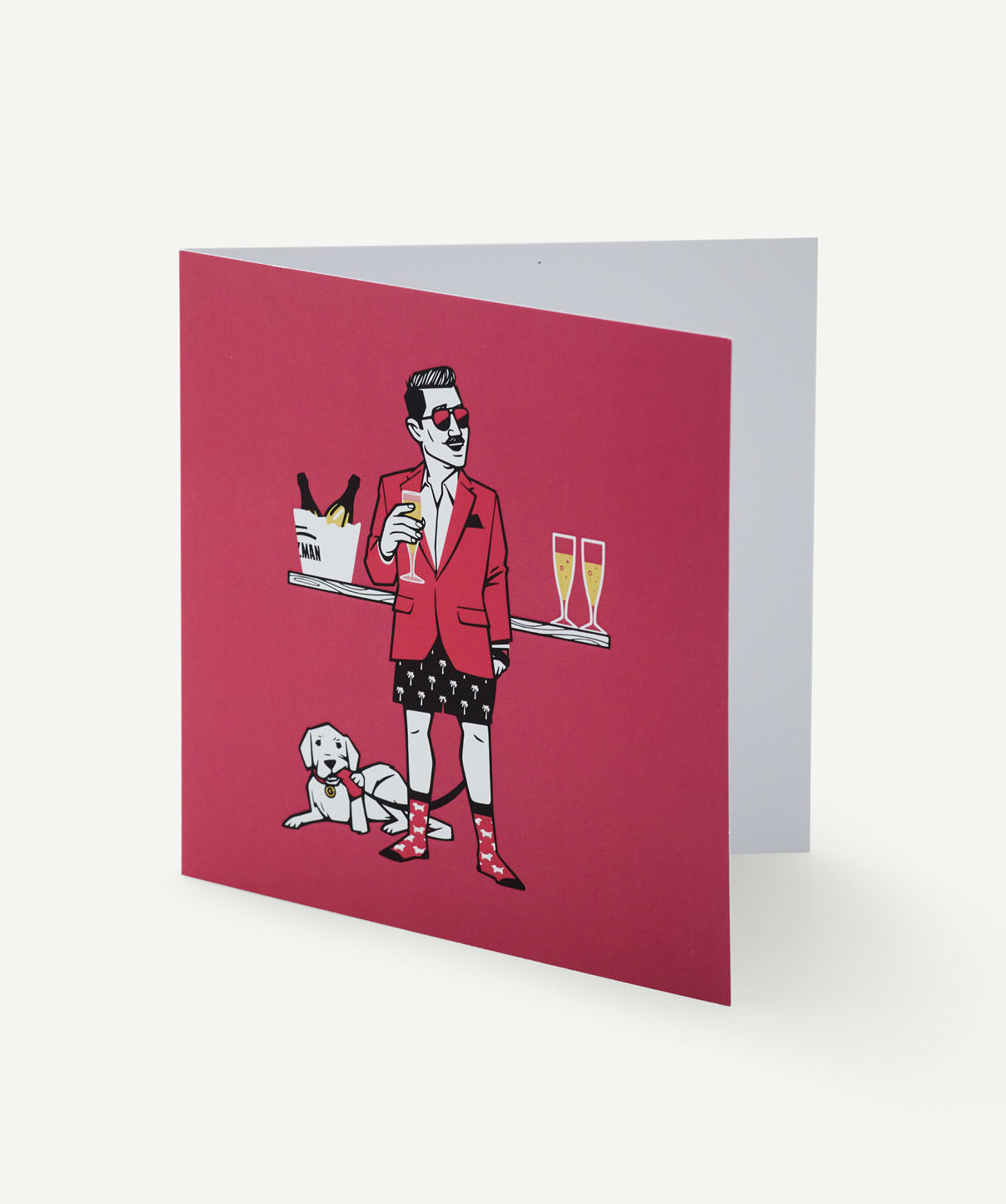 PCFA Greeting Card - Pink - GAZMAN