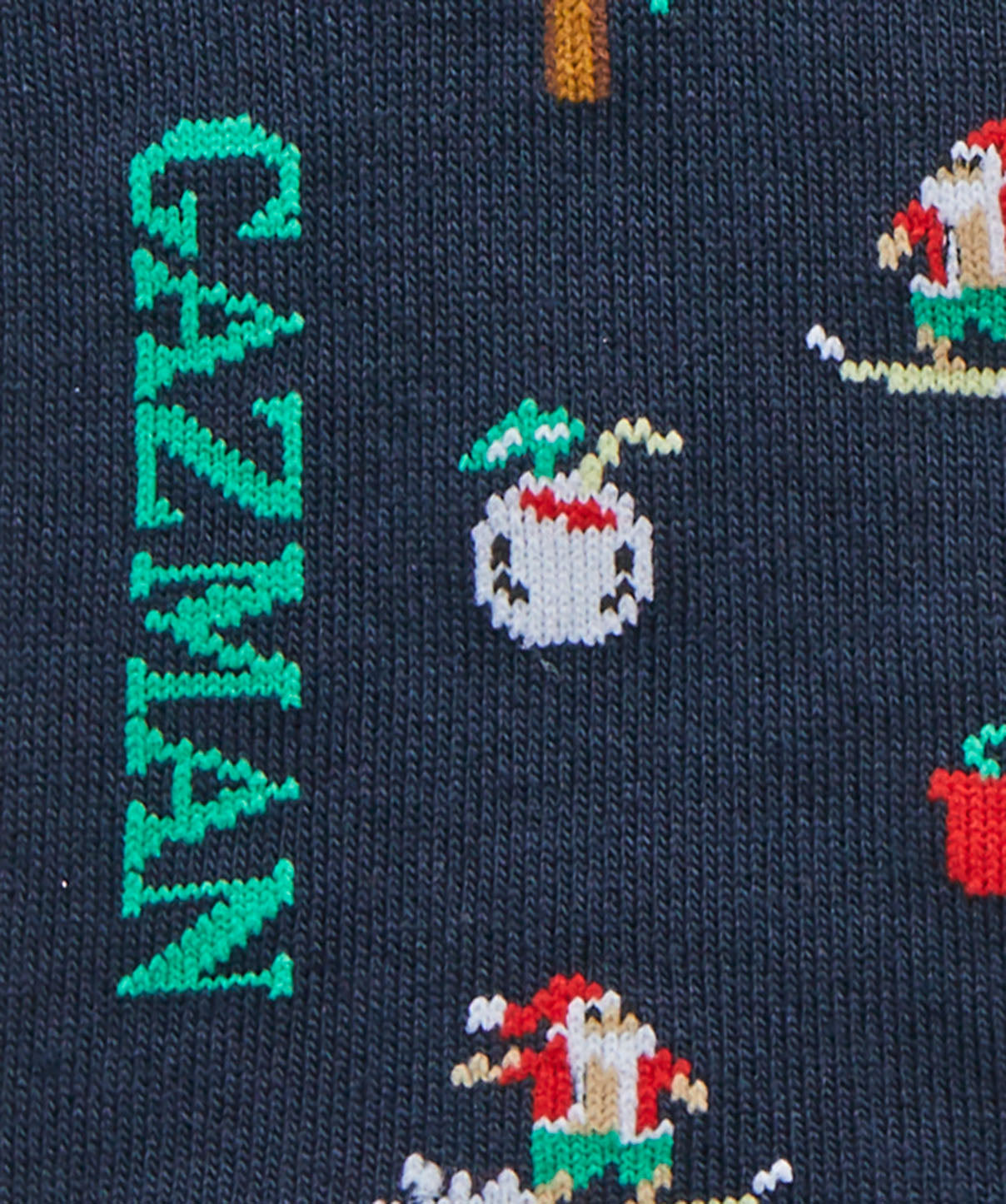 Non Tight Surfing Santa Sock - Navy - category_2:Socks - GAZMAN